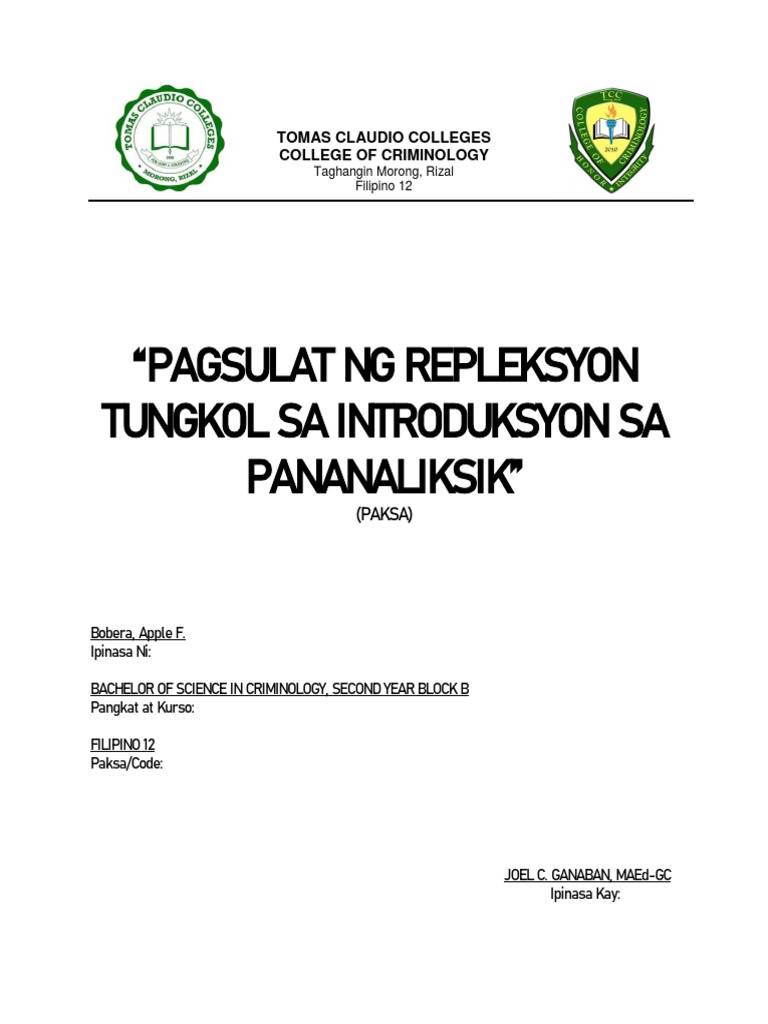 Filipino 12 - Introduksyon Sa Pananaliksik | PDF