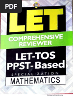 200 Questions - LET Reviewer For Mathematics Major | PDF | Elementary ...