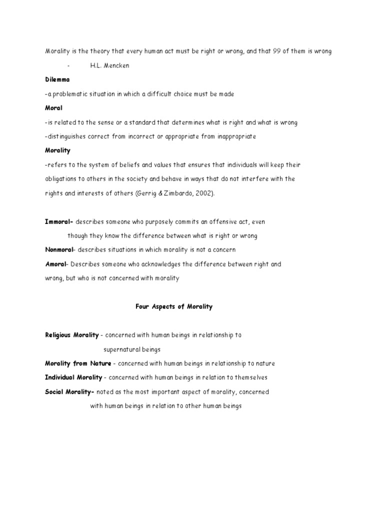 UTS Recitation Lecture | PDF | Morality | Attitude (Psychology)