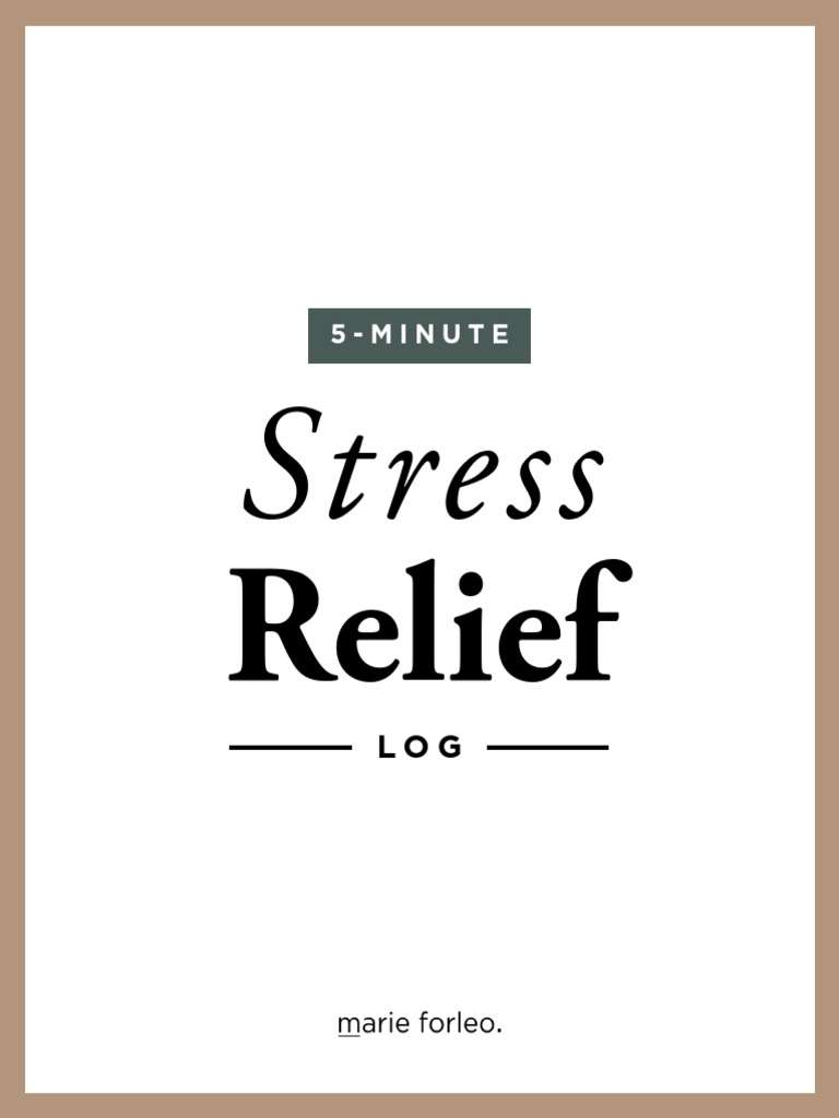Quick Stress Relief Guide | PDF | Self-Improvement
