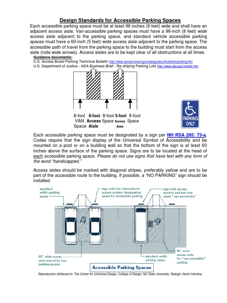 Design Standards Parking Pdf