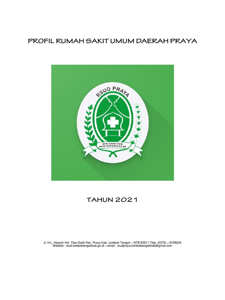 Profil Rsud Praya 2021 Pdf