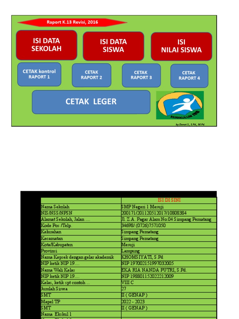 Leger 8c Genap 2023 | PDF