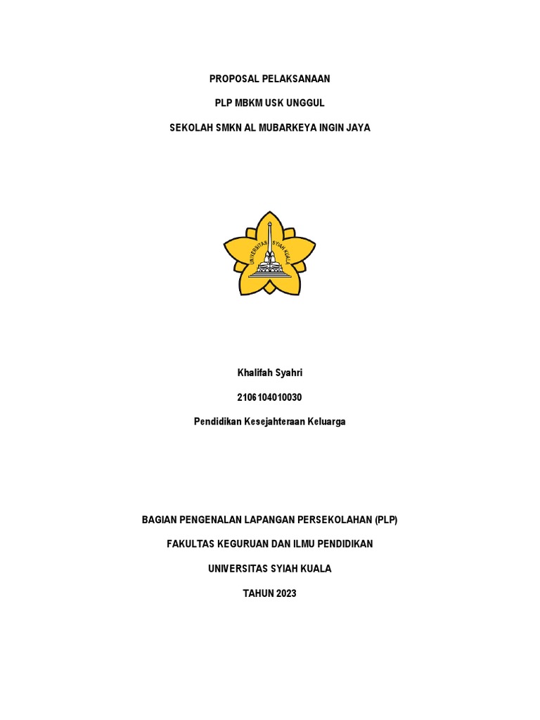 Proposal MBKM KS | PDF