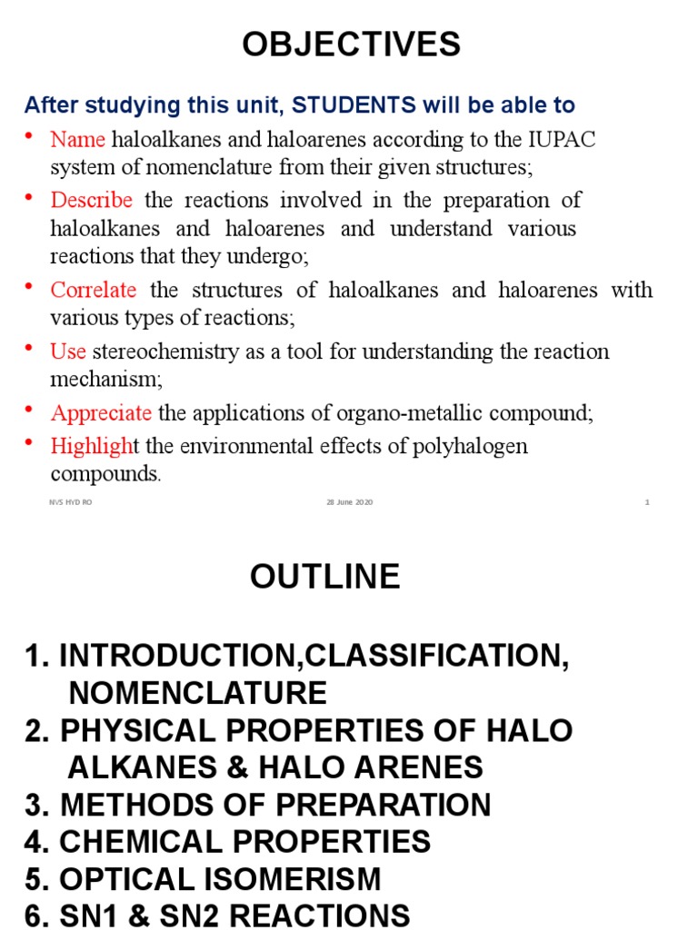 Halo Alkanes | PDF | Chemical Compounds | Alkane