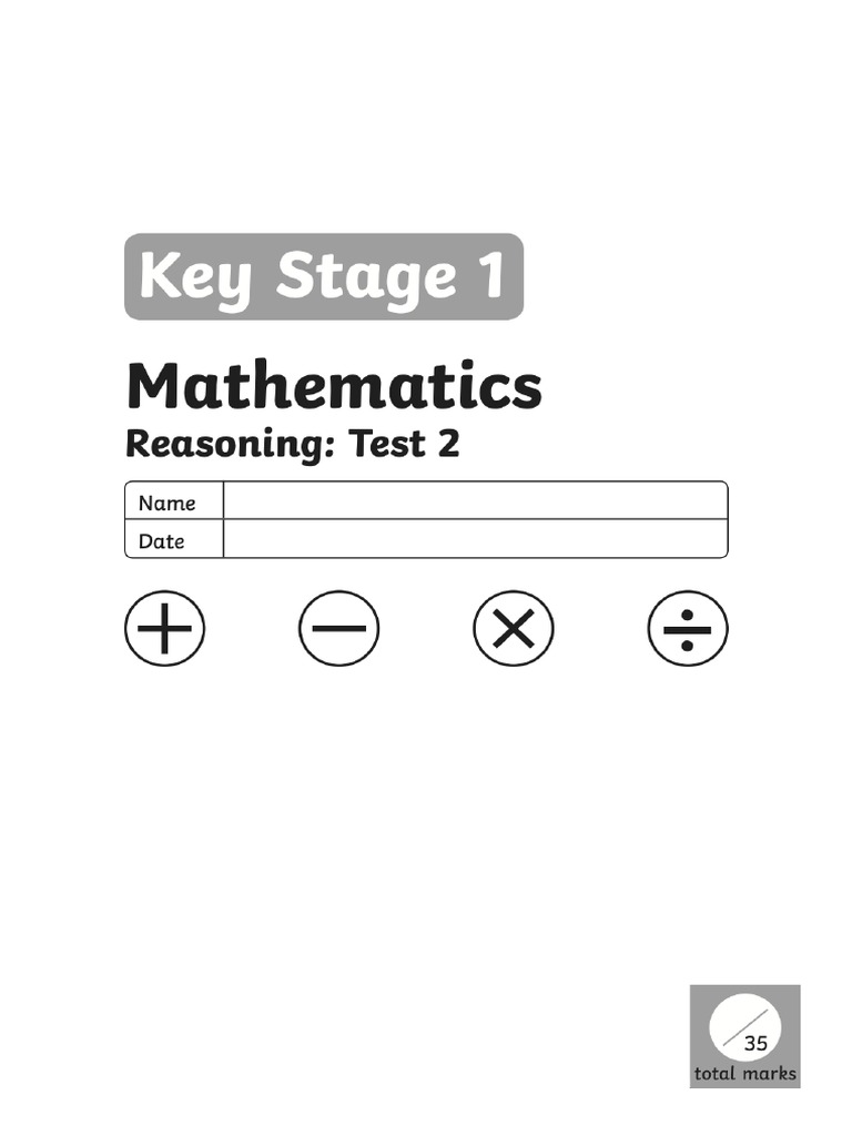 Year 2 - Maths GL Practice Paper | PDF