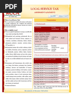 Local Service | PDF | Taxes | Salary