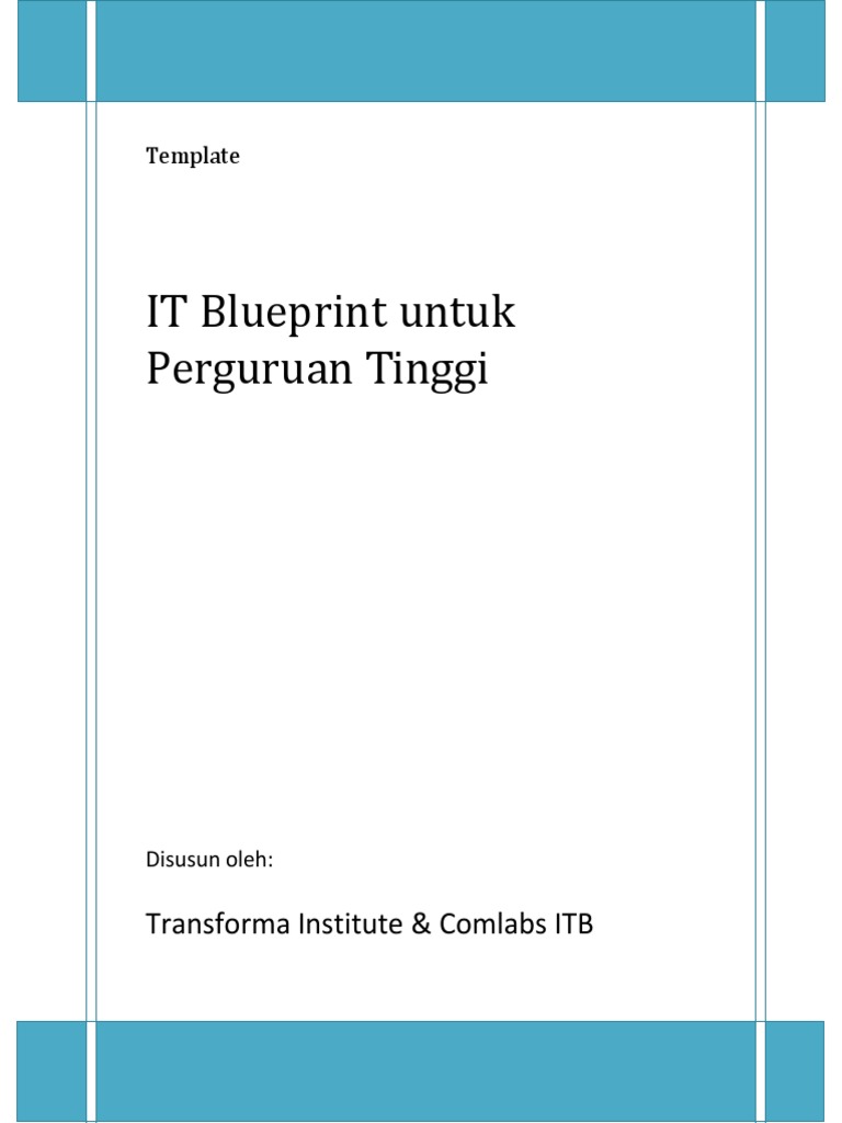 7 - Template IT Blueprint PT5 | PDF