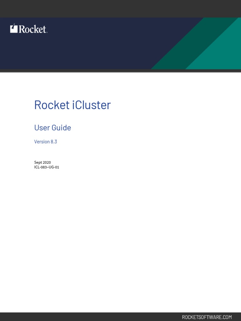 Icluster UserGuide V83 | PDF