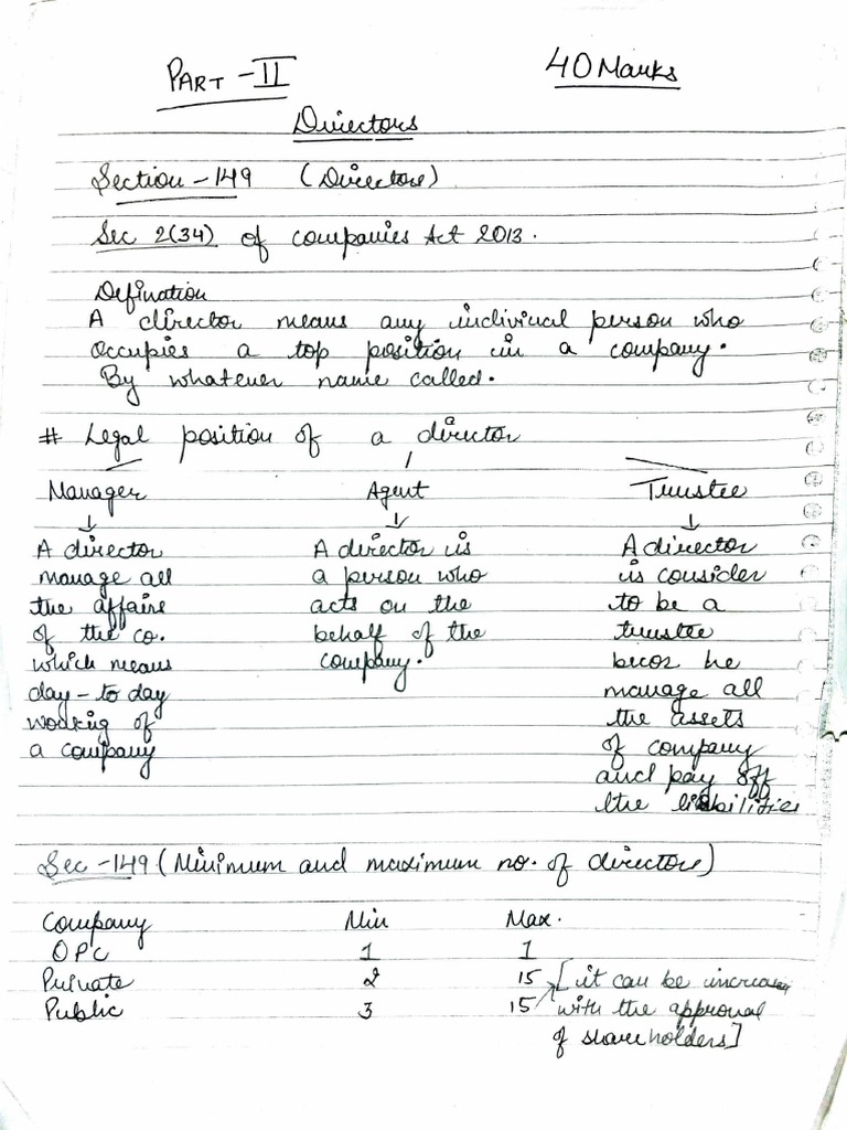 Director Notes | PDF