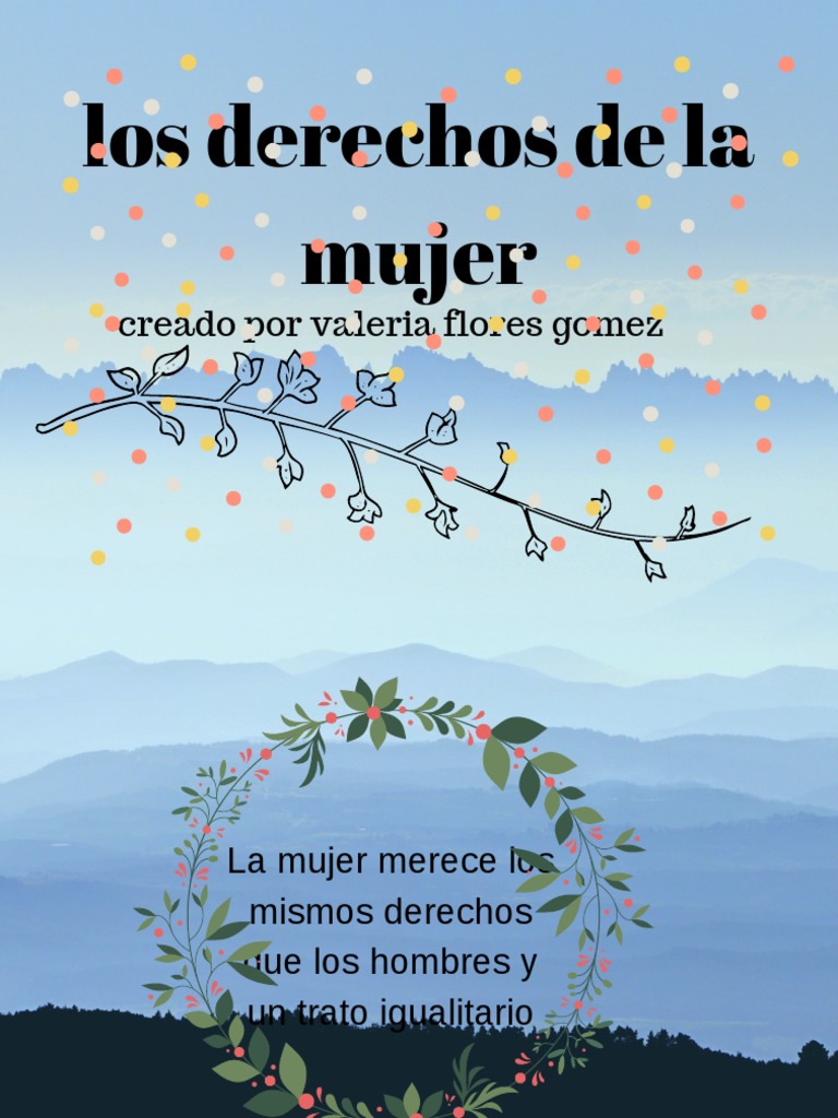 los derechos de la mujer | PDF