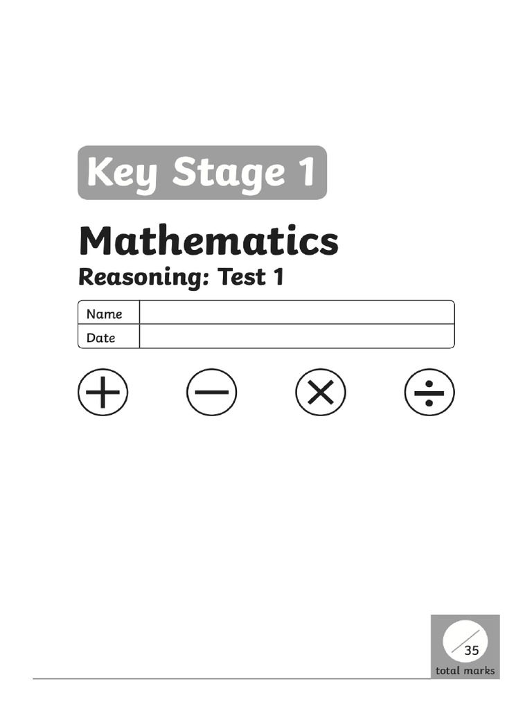 Year1 GL Maths Practice Test1 | PDF