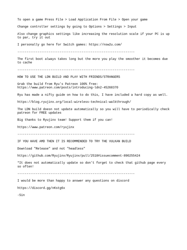 Read Me - Instructions | PDF