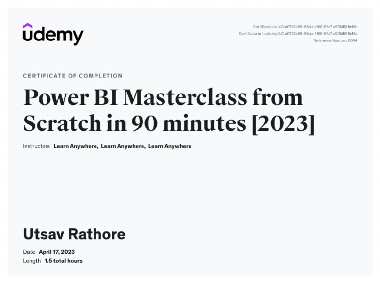 Power Bi Masterclass From Scratch Pdf 