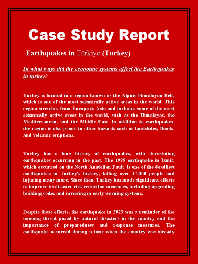 Case Study Report | PDF