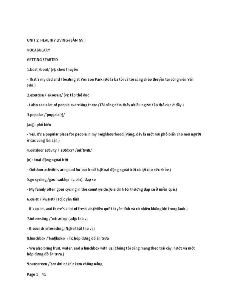 Unit 2 Global 7 New GV | PDF