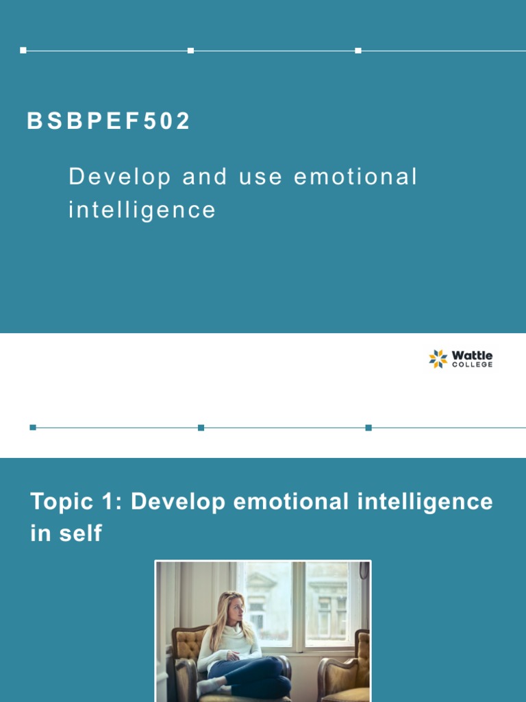 BSBPEF502 Slideshow | PDF | Mentorship | Intelligence