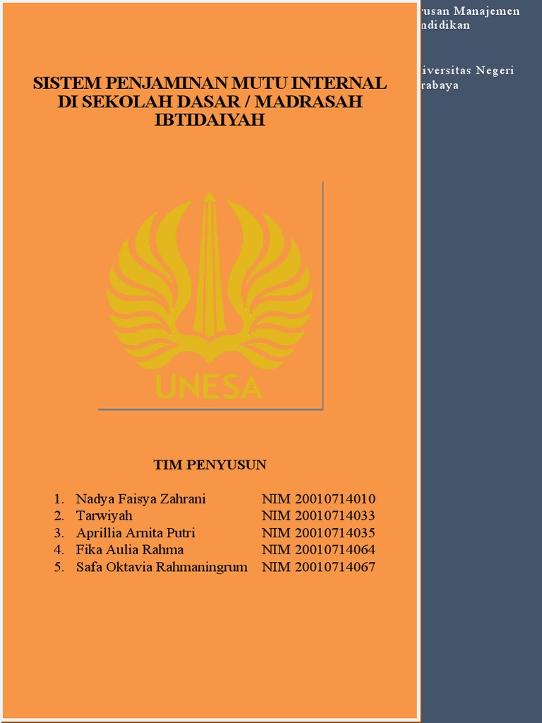 Makalah Penjaminan Mutu Pendidikan Di SD/MI | PDF