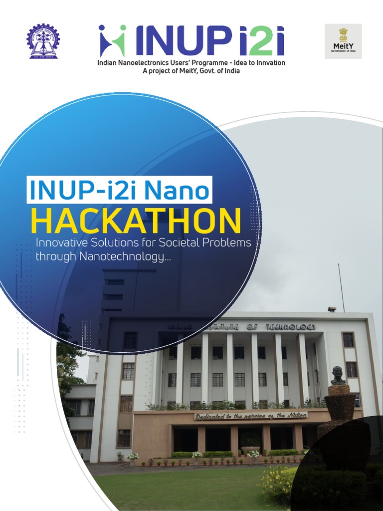 INUP I2i Hackathon 10th Draft | PDF | Technological Change | Physical Sciences