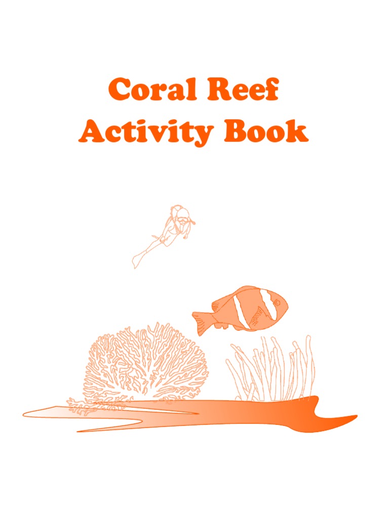 NOAA Coral Reef Coloring Book FKB Vs | PDF | Coral Reef | Aquatic Animals