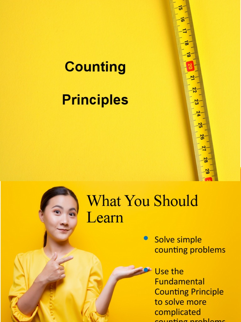 Counting Principles | PDF | Permutation | Discrete Mathematics