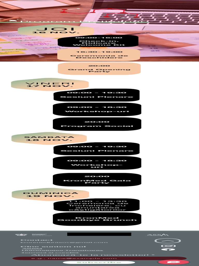 Program Preliminar Kronmed 2023 | PDF