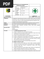 SOP DEKONTAMINASI PERALATAN PERAWATAN PASIEN Revisi2 | PDF