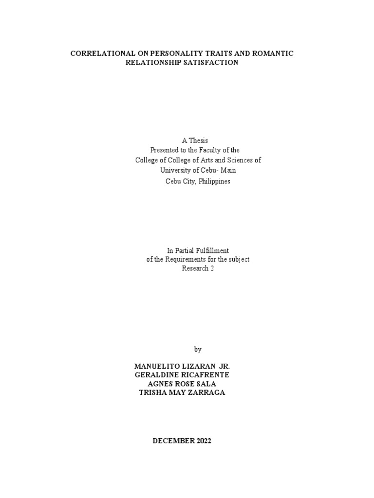 Thesis Draft | PDF