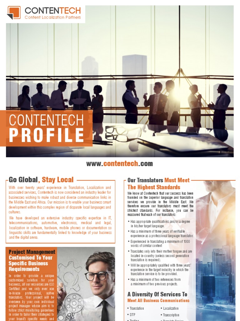 Content Localization Services Overview | PDF