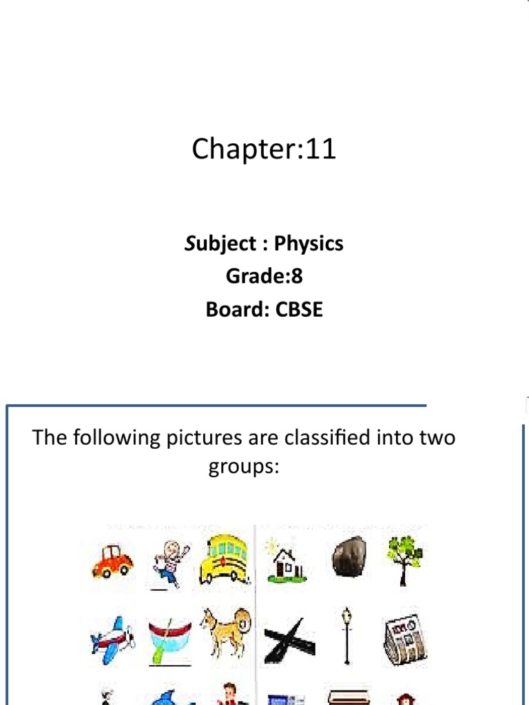 Grade8 CBSE Force and Pressure | PDF | Force | Pressure
