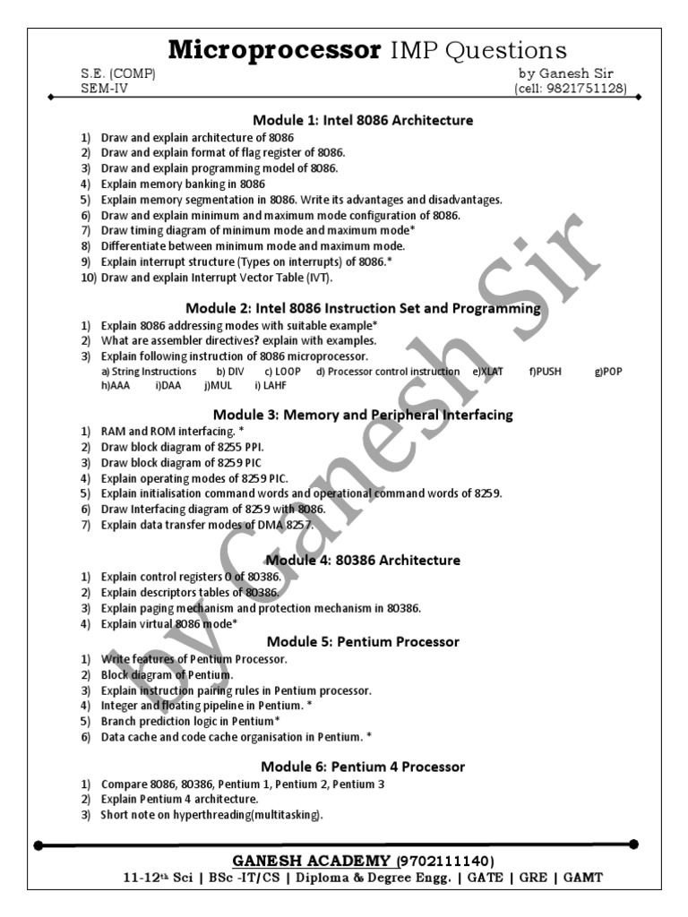 MP IMP Questions 22-23 | PDF