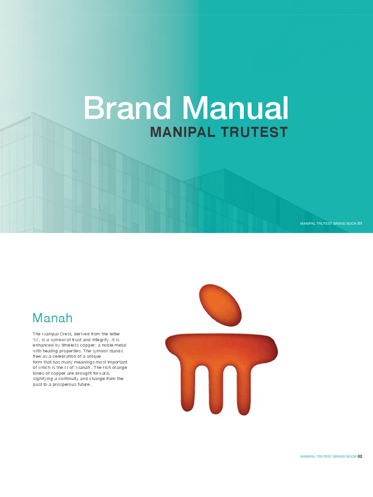 Manipal Trutest - Brand Book | PDF | Helvetica | Logos