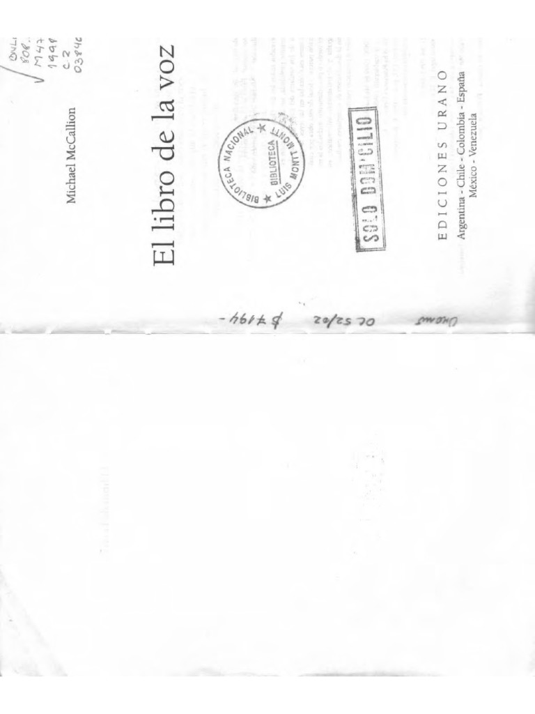 07 Michael McCallion - El Libro de La Voz - Resonadores | PDF