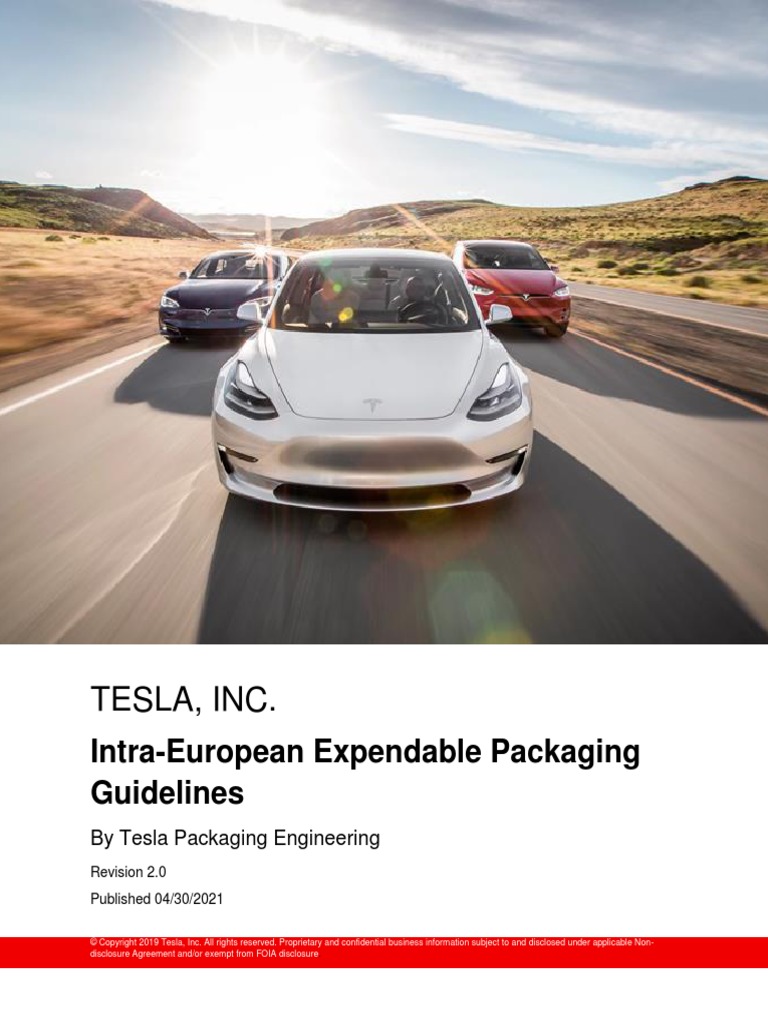 OK Intra-European Expendable Packaging Guidelines Revision 2.0 | PDF ...