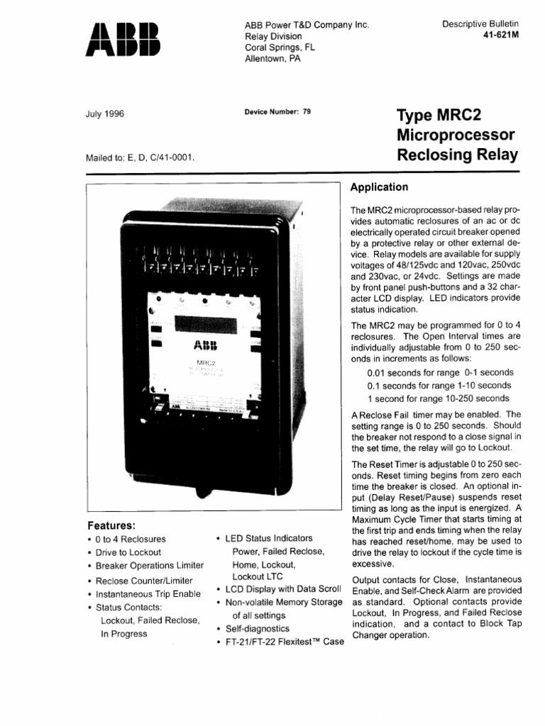DB41-621m MRC2 | PDF