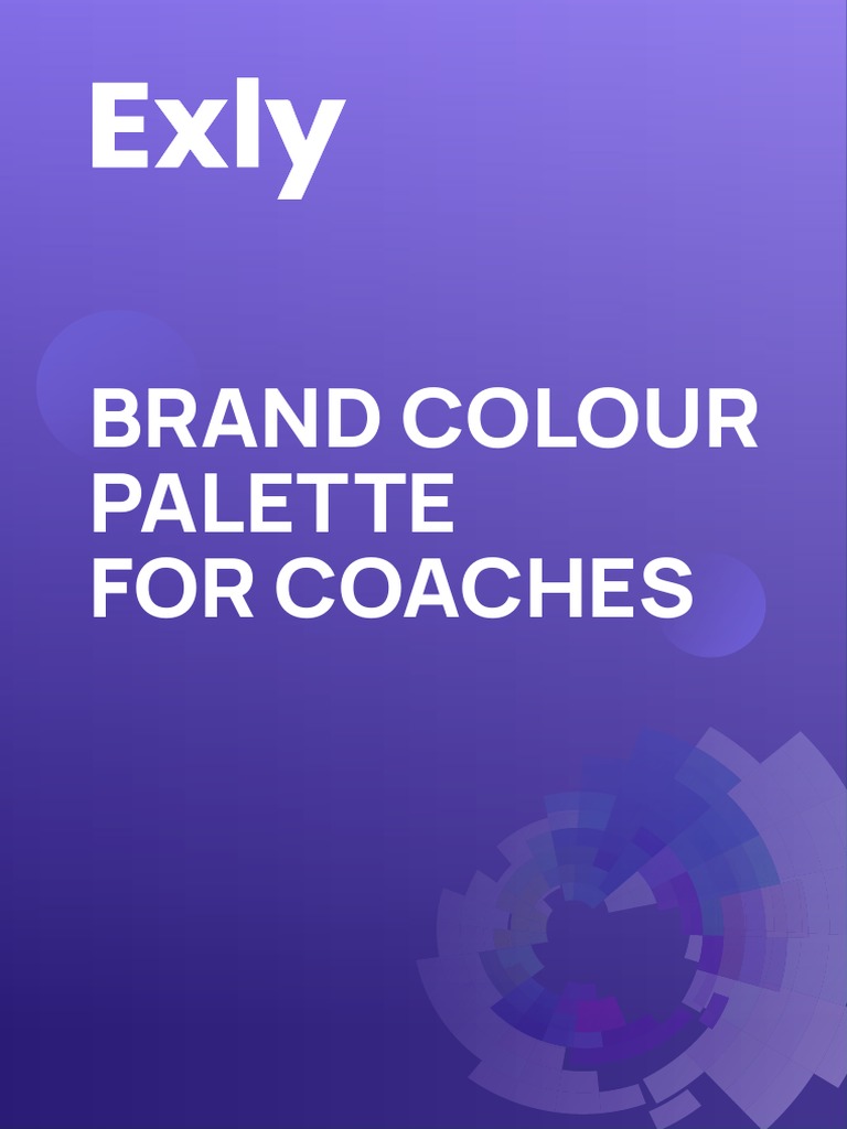 Brand Colour Palette For Coaches | PDF | Popular Culture & Media ...