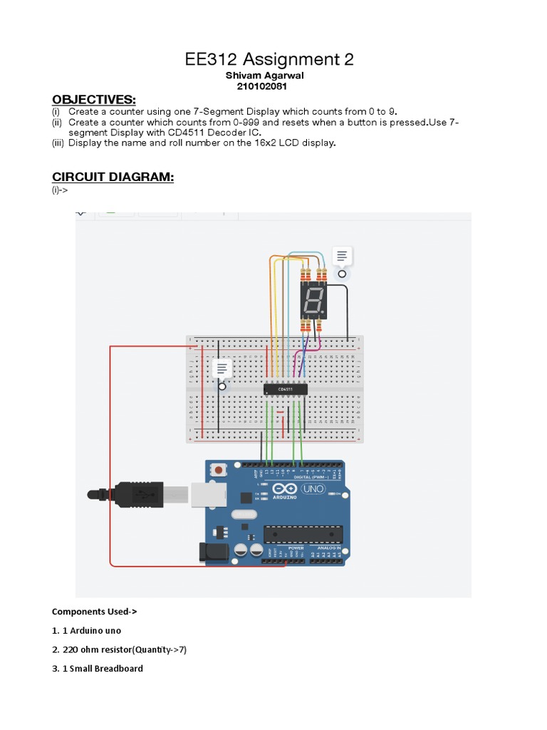 EE312 Assignment 2 | PDF