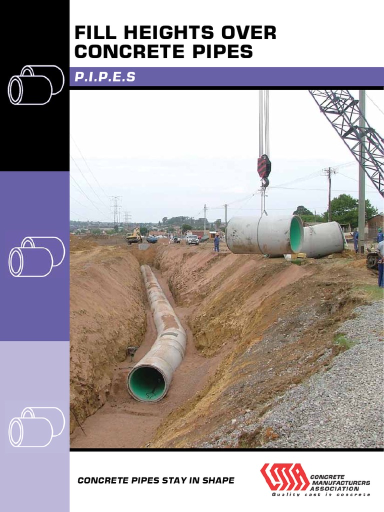 Cma Fill Heights Over Concrete Pipe | PDF | Pipe (Fluid Conveyance) | Concrete