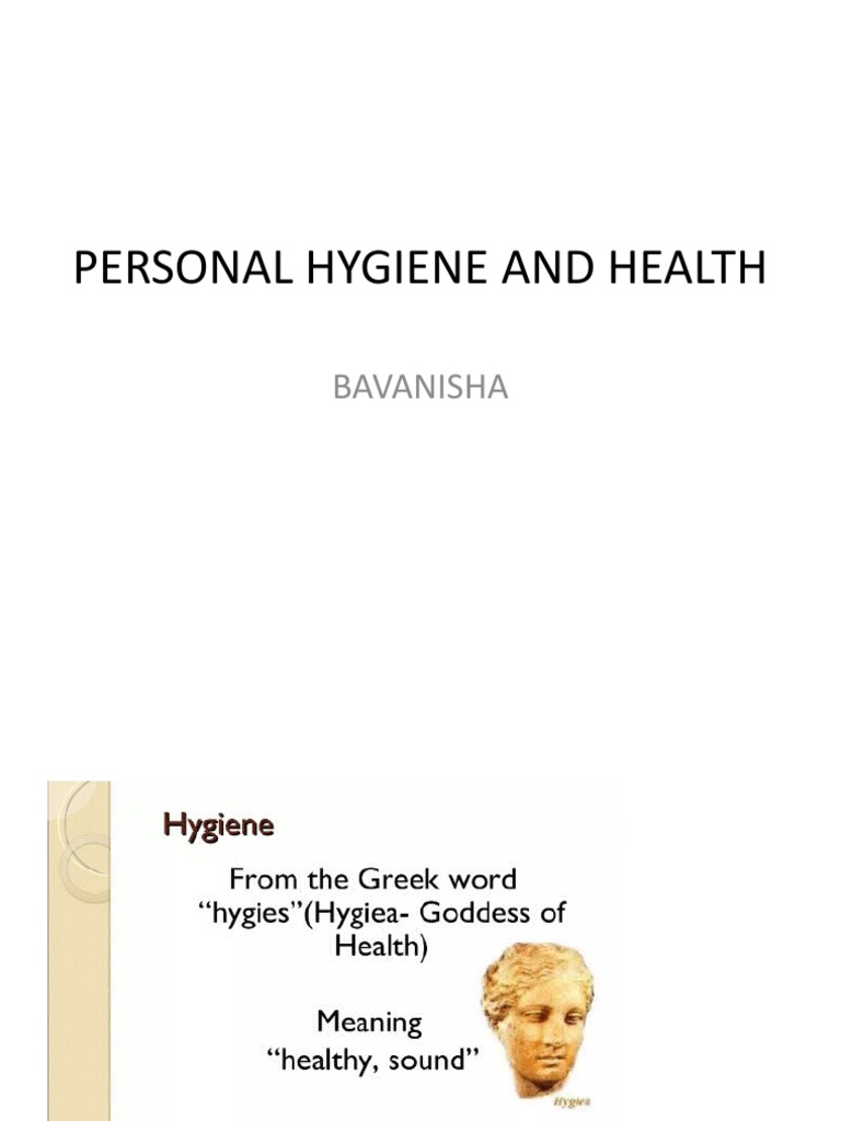 Ahs Notes On Personal Hygiene and Health-1 | PDF | Self-Improvement ...