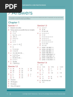 Cambridge Igcse Mathematics Core Practice Book | PDF