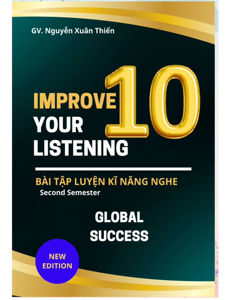 Bai Tap Luyen Nghe HKII Anh 10 Global Success | PDF
