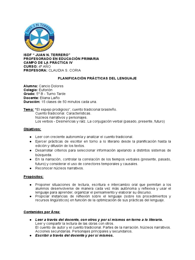 Planificacion PDL (1) | PDF