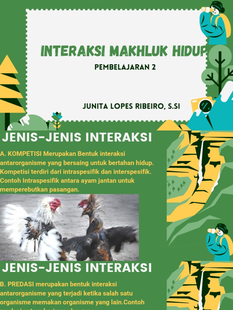 Interaksi Makhluk Hidup | PDF | Sains & Matematika
