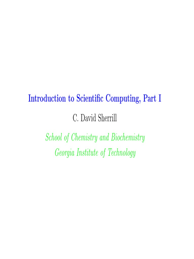 Sci Comp | PDF | Cpu Cache | Central Processing Unit Sci Comp | PDF | Cpu Cache | Central Processing Unit