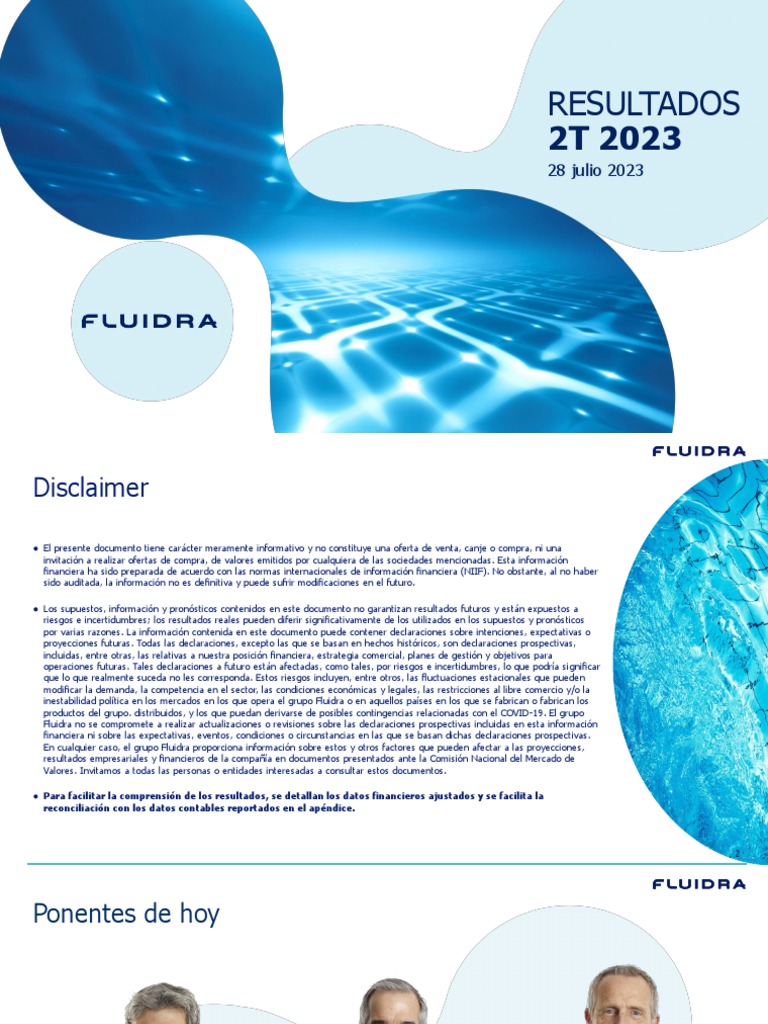 Resultados Fluidra 2023 (Público) | PDF