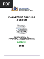 2025 Mechanical EGD PAT - Grade 10 | PDF | Drawing | Computer Aided Design