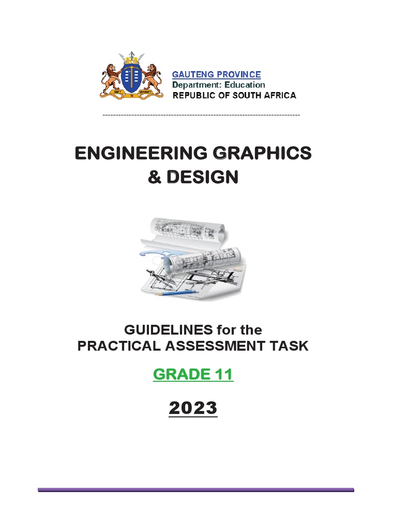 2023 GDE EGD GR 11 PAT Guidelines Feb 2023 | PDF | Drawing | Computer Aided Design