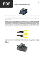 Alat Alat Fiber Optic Beserta Fungsinya | PDF