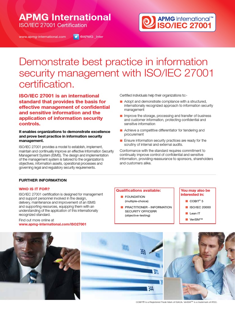 Iso-Iec 27001 Certification Overview 0-1 | PDF | Information Security | Certification