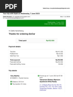 Contoh Nota Travel dan Kuitansi | PDF